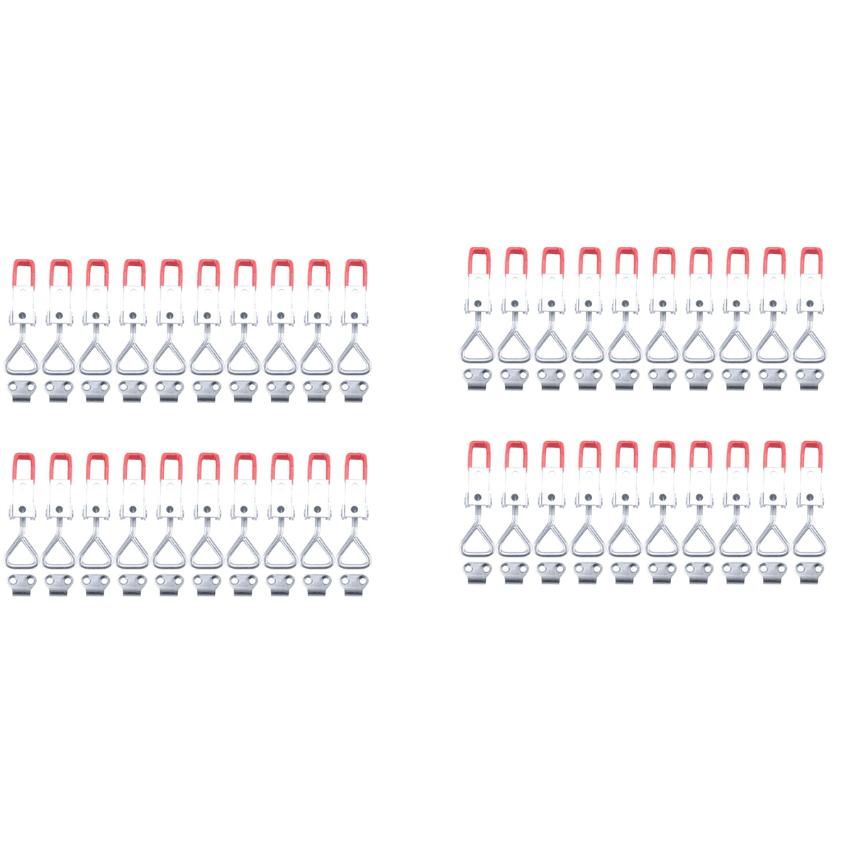 40 Pack Adjustable Toggle Latch Clamp 4001, 330 Lbs Holding Capacity ...