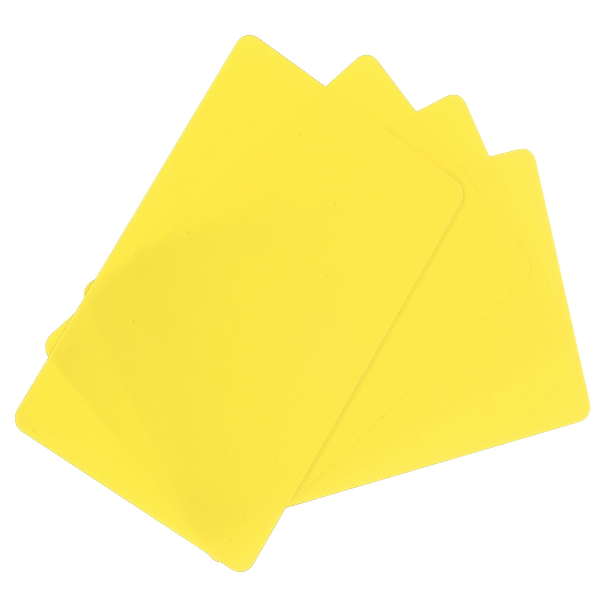 40 Pack Blank PVC Cards 20mil ID Cards Blank Credit Cards Yellow ...