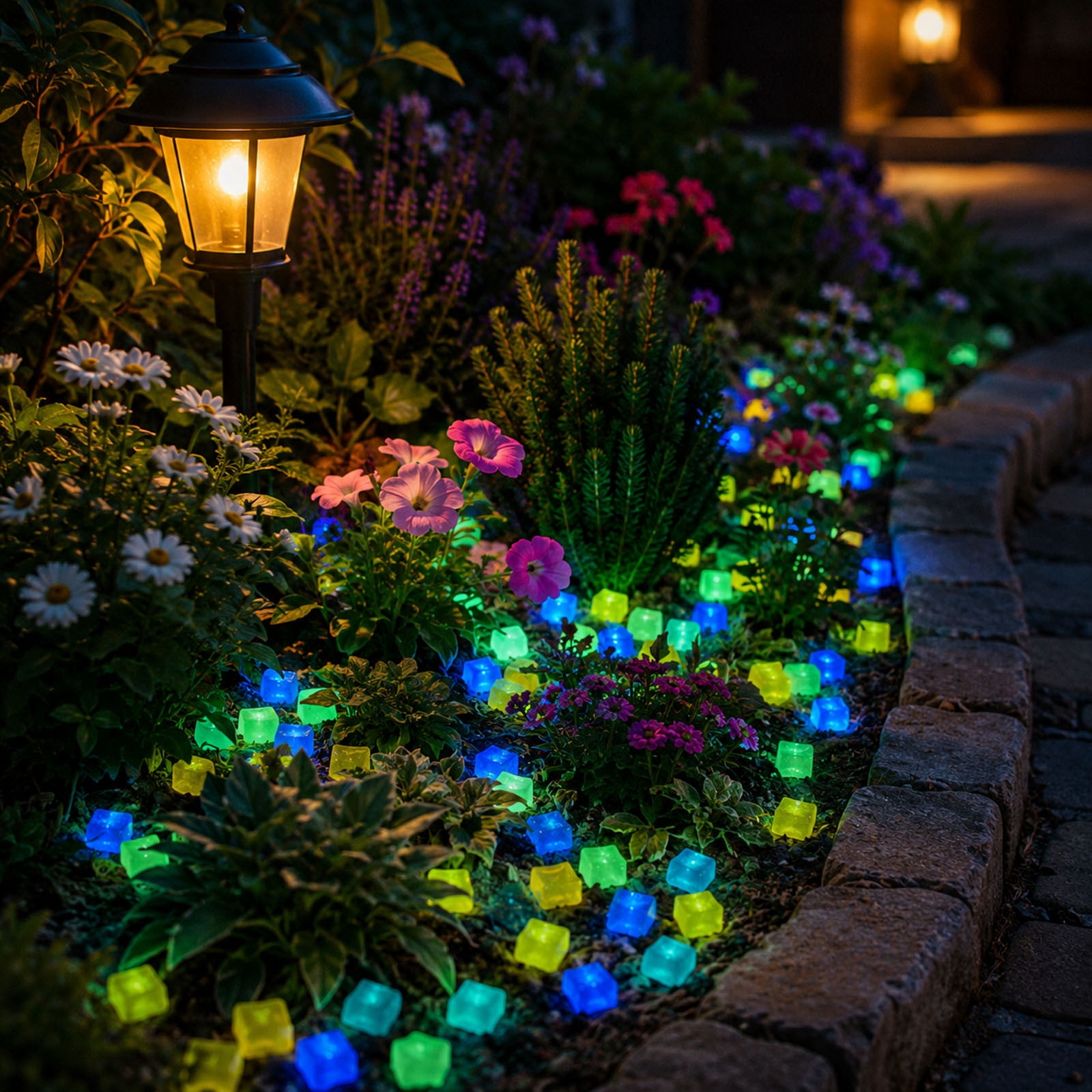 40 Pack Glow in The Dark Aquarium Stones, 1.4 cm Luminous Resin Pebbles ...