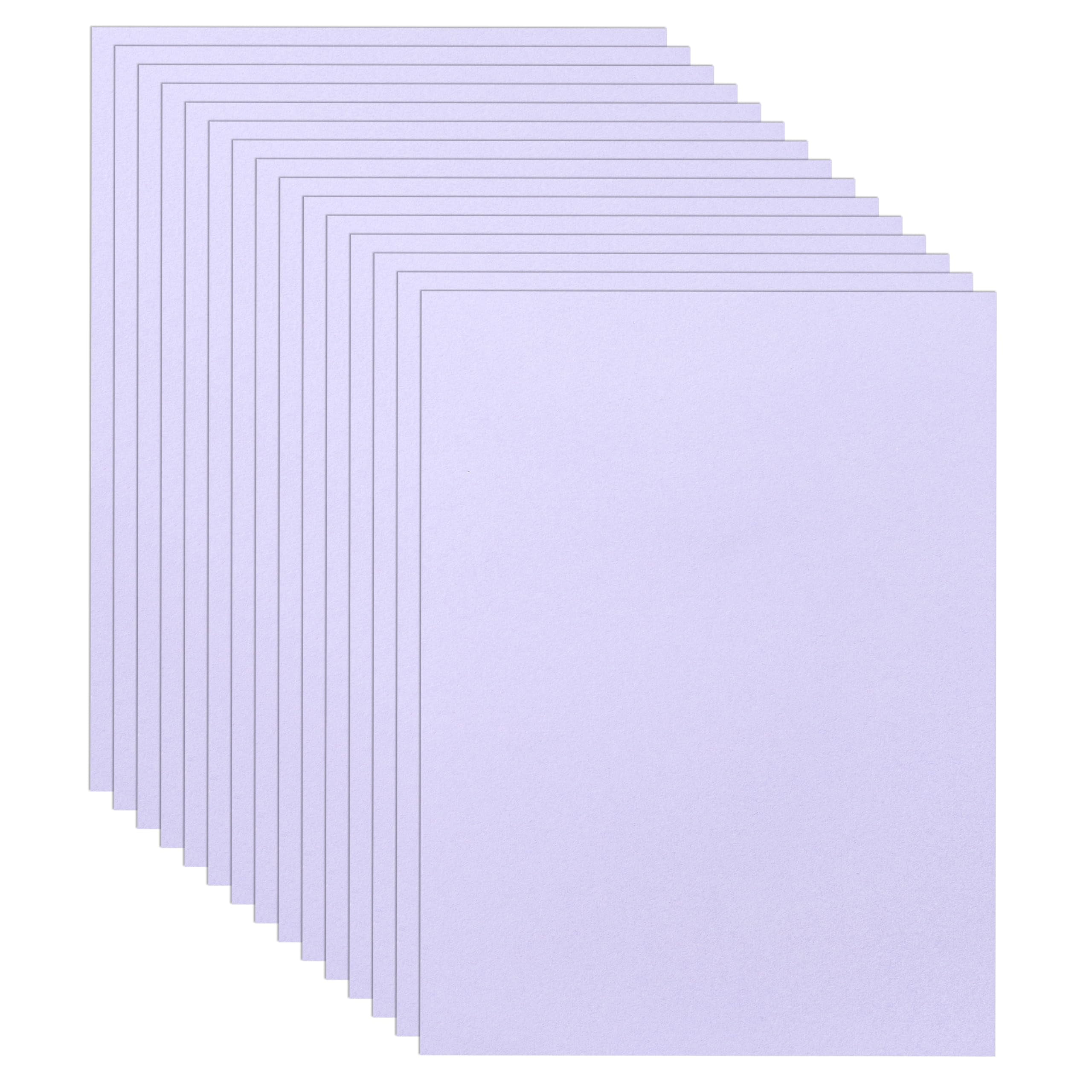 Light Purple 8.5 x 11 Cardstock 40 Sheets, 75lb Thick Paper for Laser ...