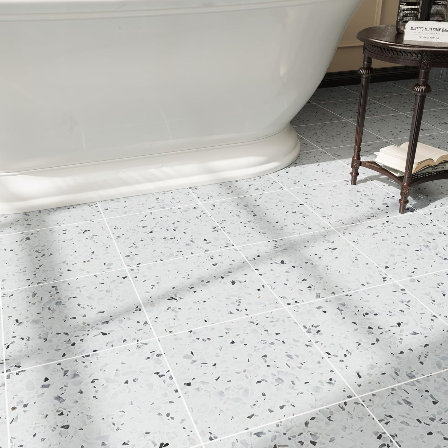 40-Pack Peel and Stick Floor Tiles Vinyl Floor 12 x 12 inch Self ...