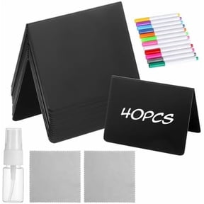 Food Label Holders and Table Number Stands for Buffets and Events