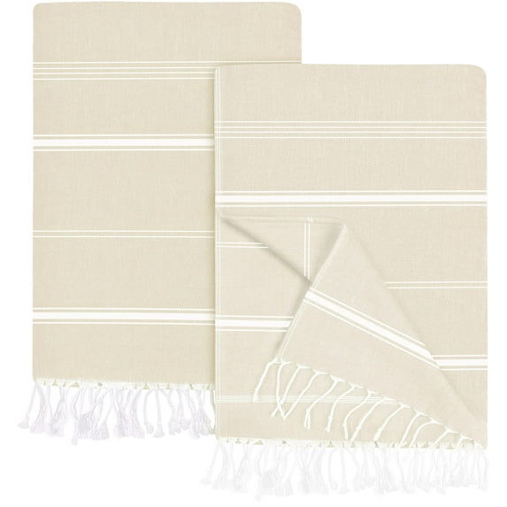 40 Pack Turkish Beach Towel 40x72 Inches 100% Cotton Oversized ...