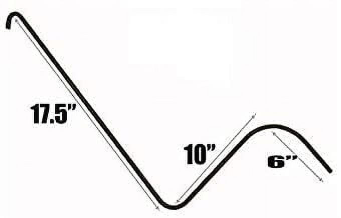 (40 Pack) Vicon 55" Rake Wheel Teeth/Tines- Premium American Made ...