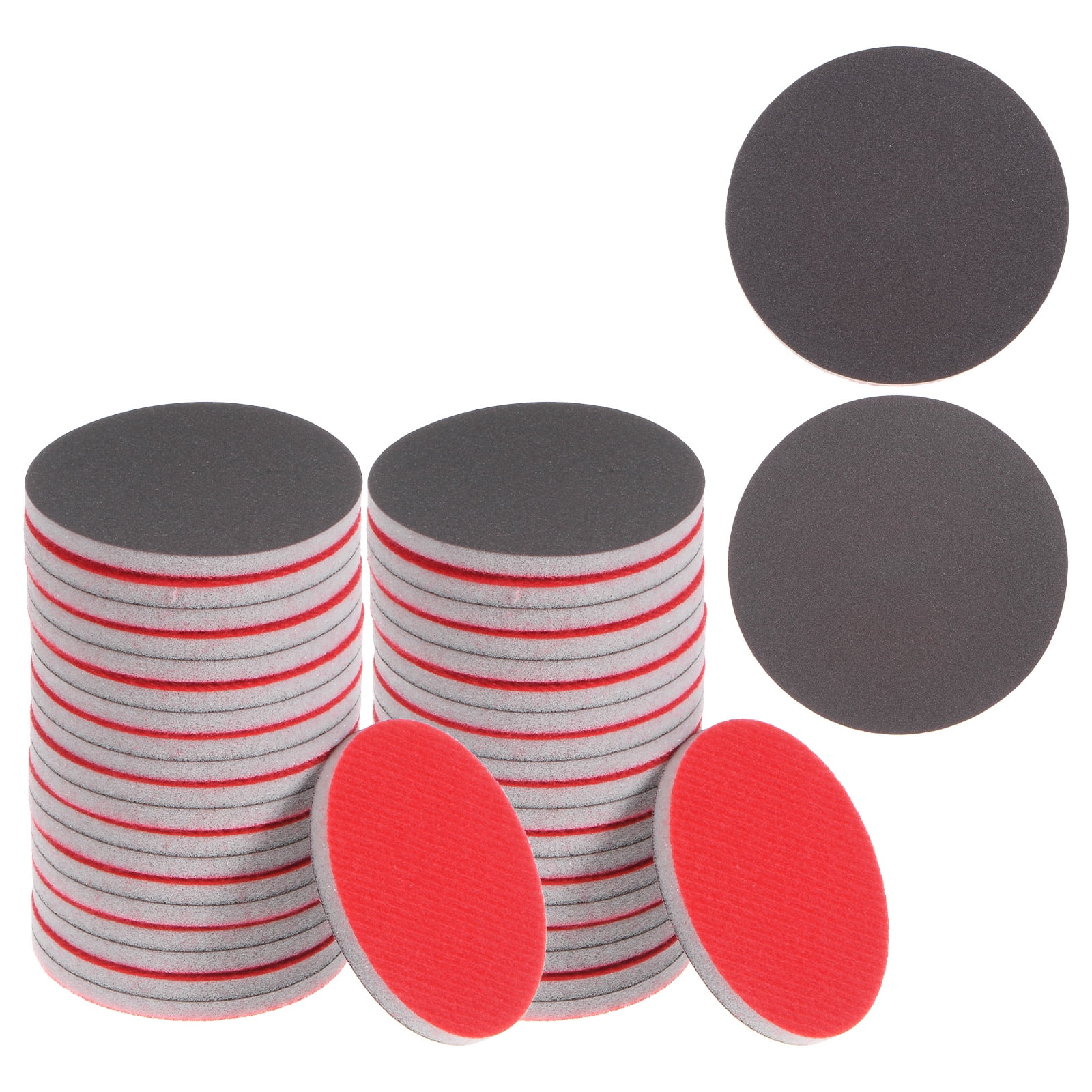 40 Packs 3 Inch Sanding Sponge Set 1200 Grit 2000 Grit Hook and Loop ...