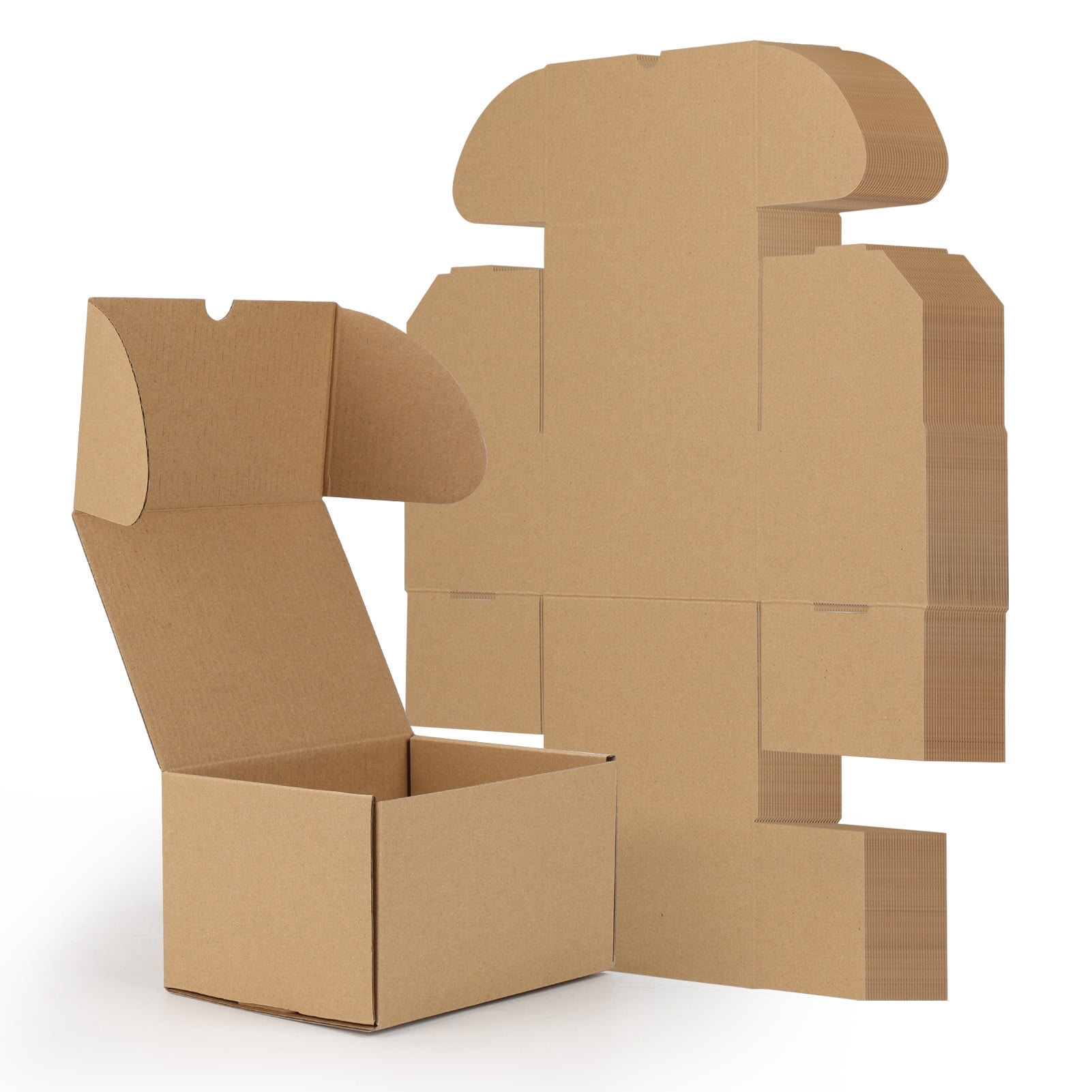 40 Packs 7x5x4 Shipping Boxes, Gift Cardboard Boxes for Shipping Small ...