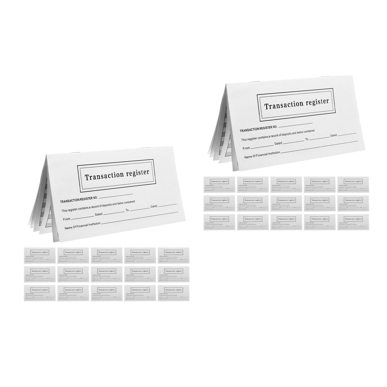 40 Packs Checkbook registers Books Check Registers Personal Checkbook ...