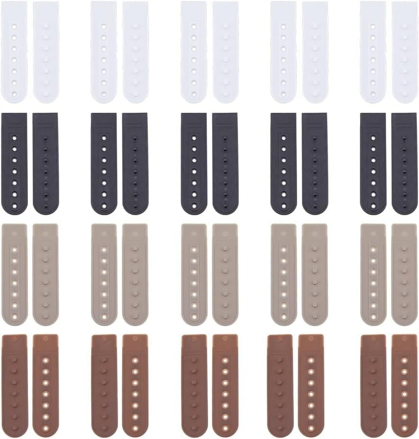 40 Pairs 4 Colors Snapback Straps Hat Cap Snap Buckle Hats Replacement ...