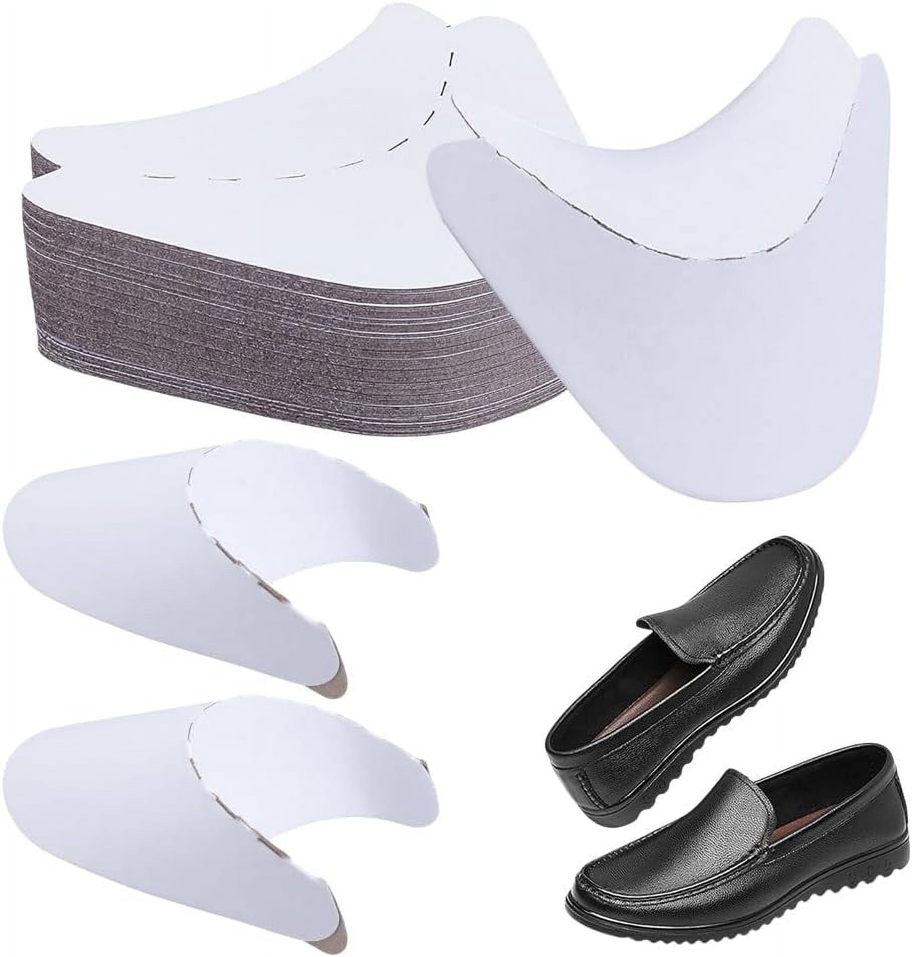 40 Pairs Cardboard Shoe Inserts Tree 3.9x4.88 Inch Paper Shoe Inner ...