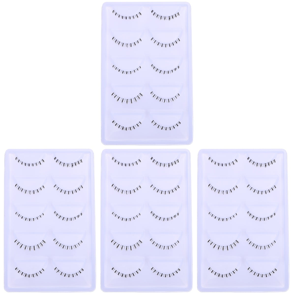 40 Pairs Fake Bottom Lashes Bottom Lashes Strip Artificial Eyelashes ...