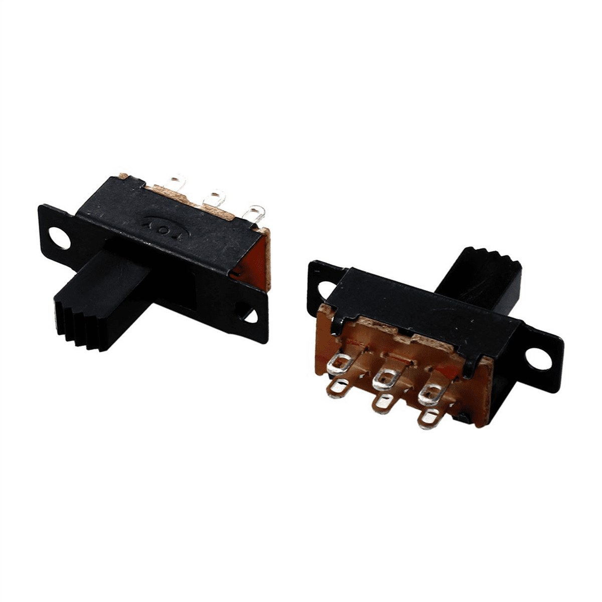 40 Pcs 6 Pins 2 Positions DPDT On/on Mini Slide Switch - Walmart.com