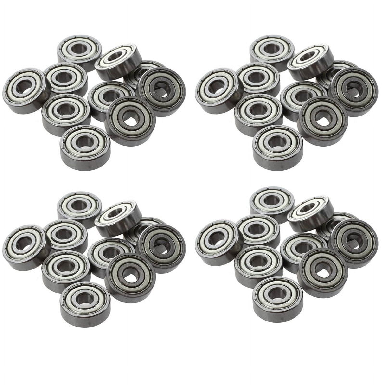 40 Pcs 625ZZ 5mm x 16mm x 5mm Shielded Deep Groove Radial Ball Bearing ...
