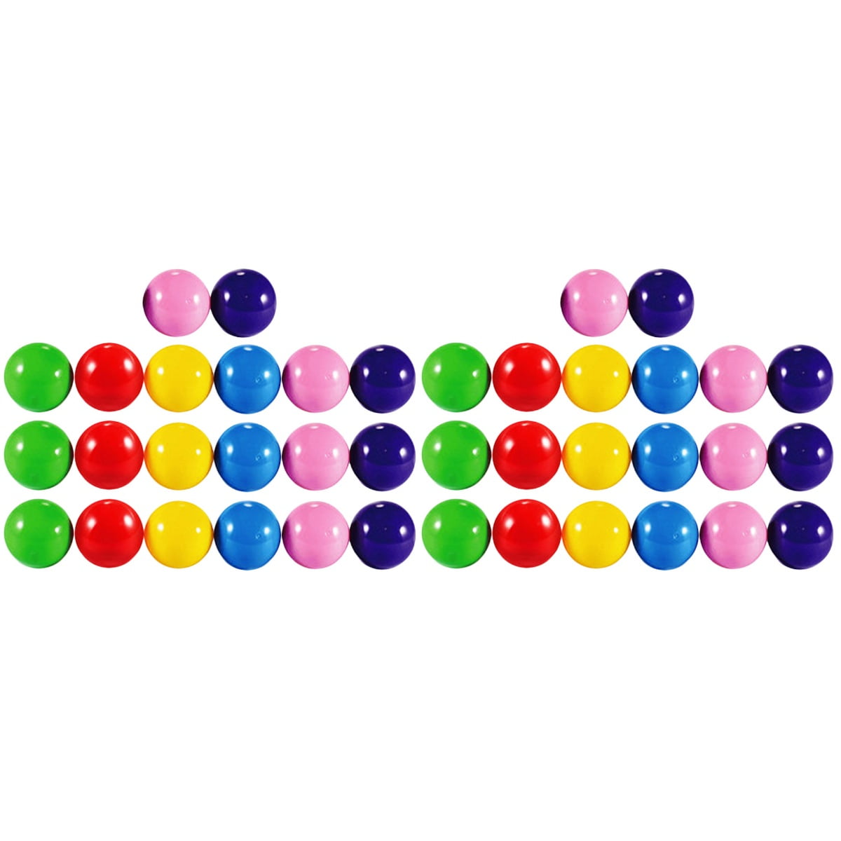40 Pcs Activity Lottery Balls Small Funny Colorful Activity Hollow ...