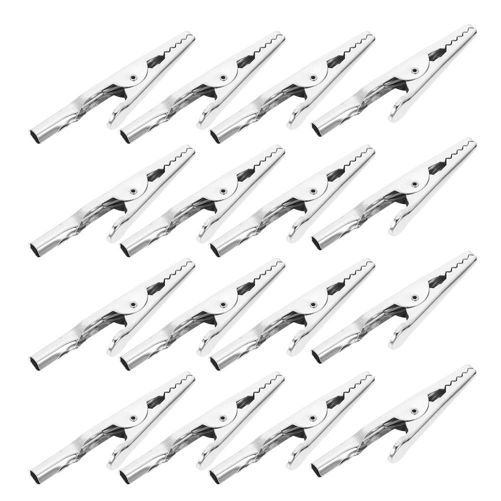 40 Pcs Alligator Clip Clips Without Wires Electrical Test Mini for ...