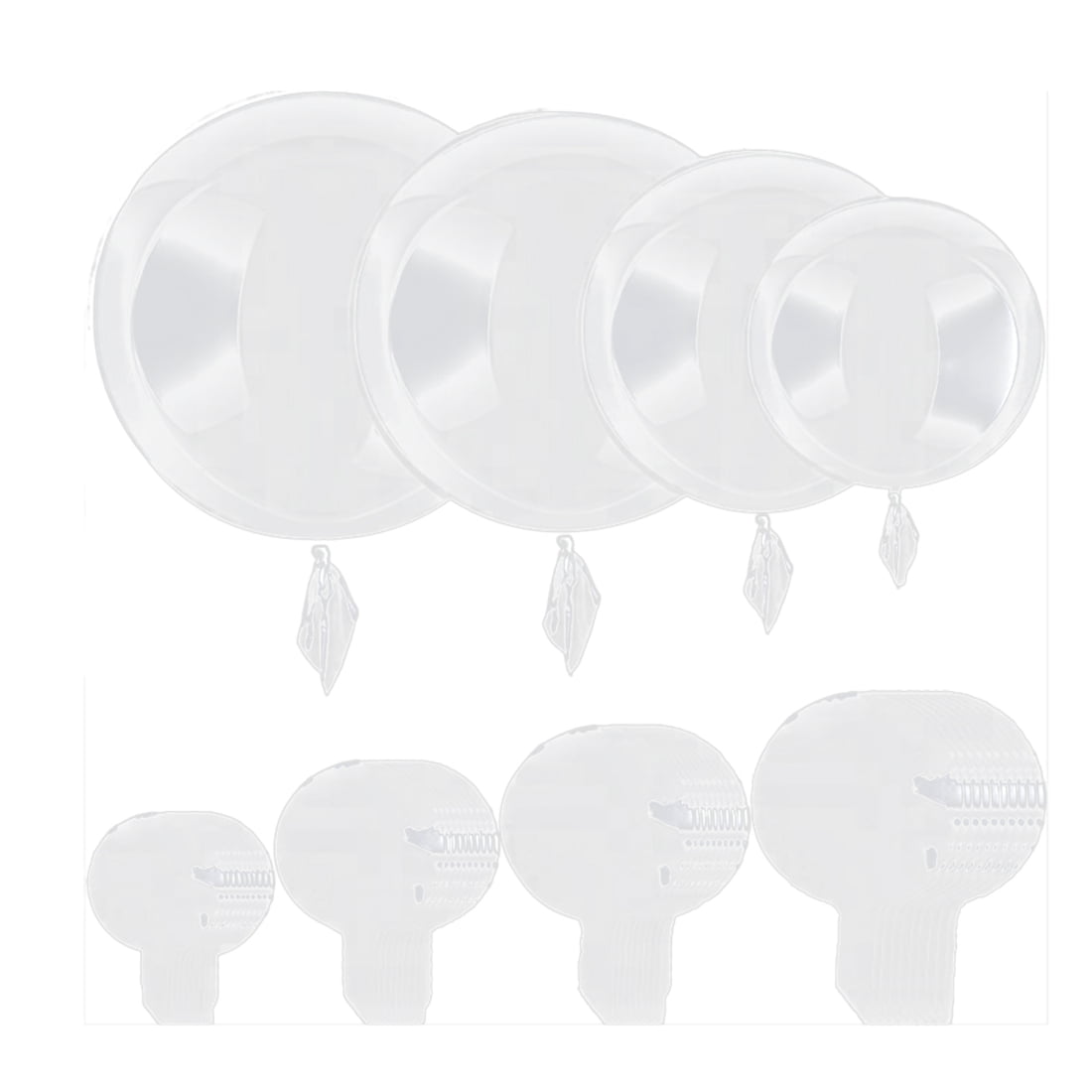 40 Pcs Balloons Transparent Bubble Balloon Party Balloons Clean ...