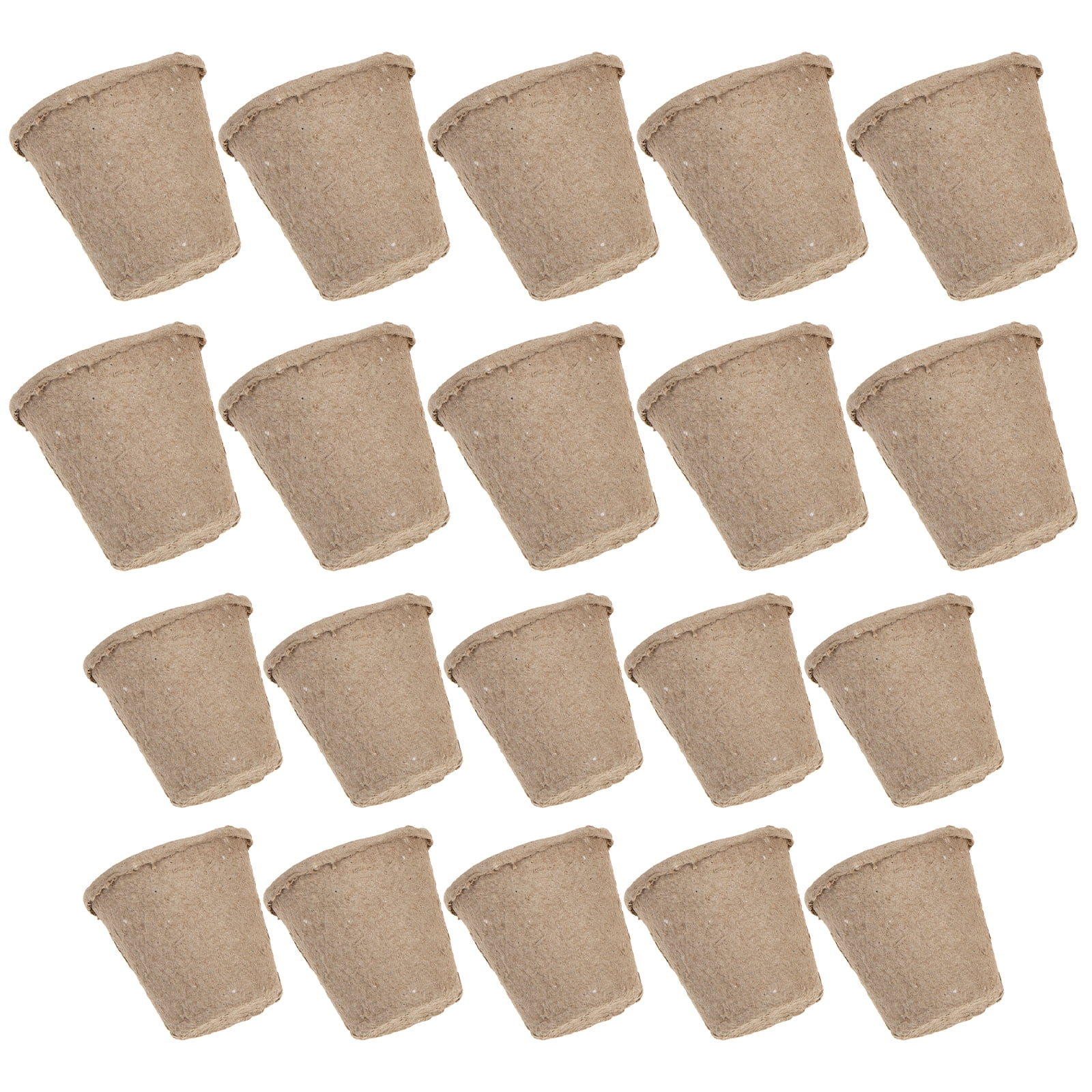 KAKOWELY Pot Container Khaki 40Set 6x2.4x2.4in - Walmart.com