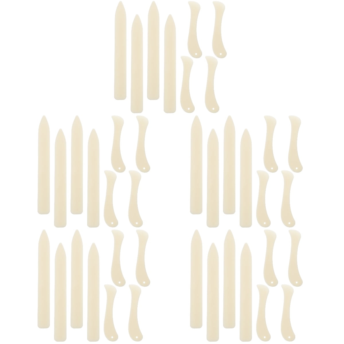 40 Pcs Bone Paper Indenter Origami Paper Paper Bone Folder Scrapbooking ...