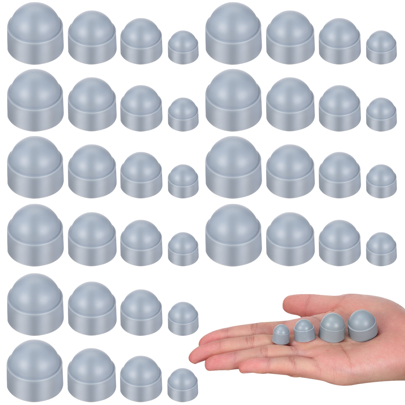 40 Pcs Cap Bolt Caps Valve Bonnet Nut Dome Hex Hexagon Nuts - Walmart.com