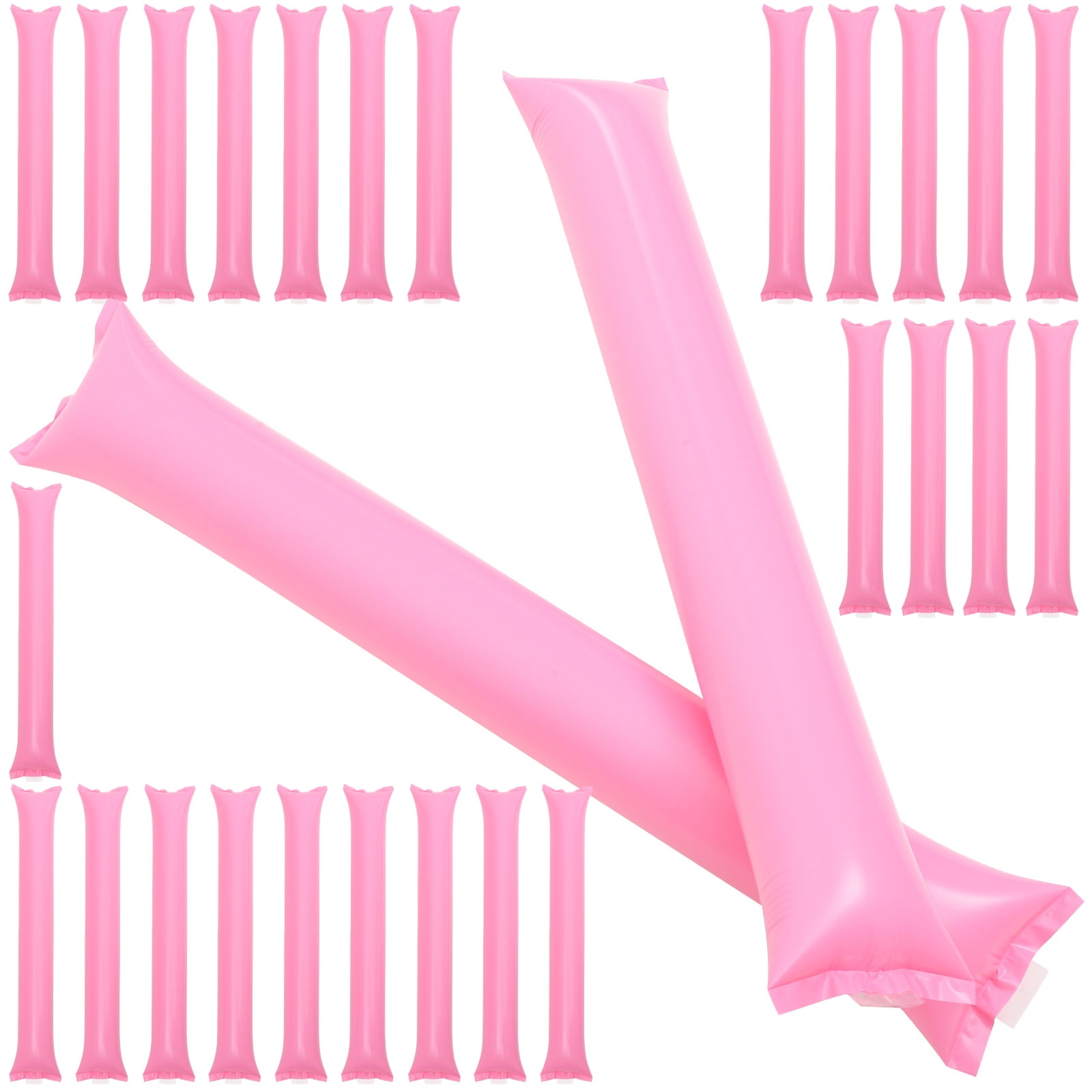 40 Pcs Cheering Stick Inflatable Noise Makers Props Pink Pe or ...