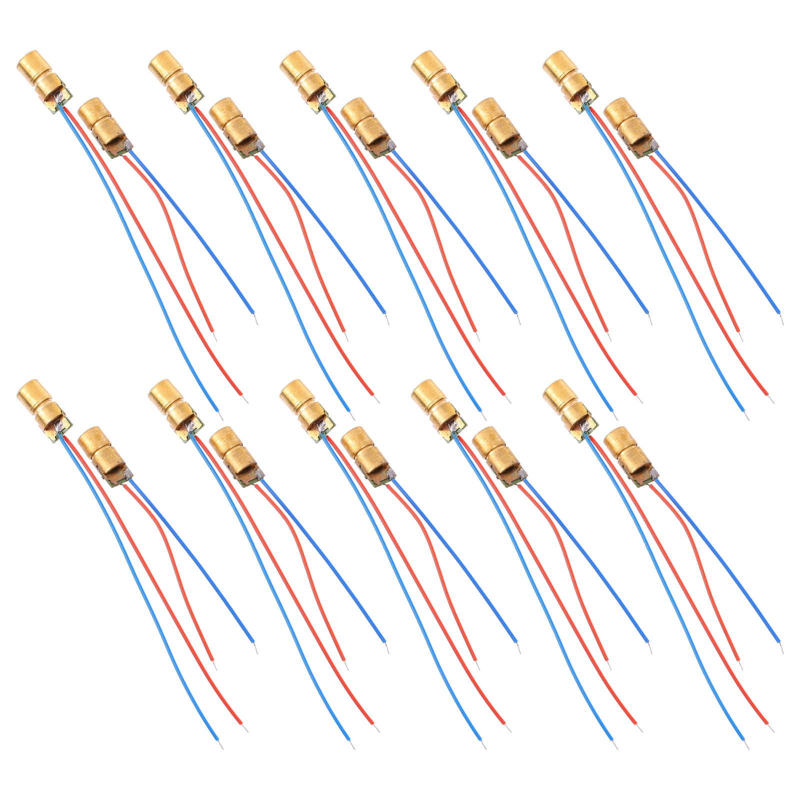 40 Pcs Diode Laser Head Module Diode Red Dot Diode Module Mini Dot ...