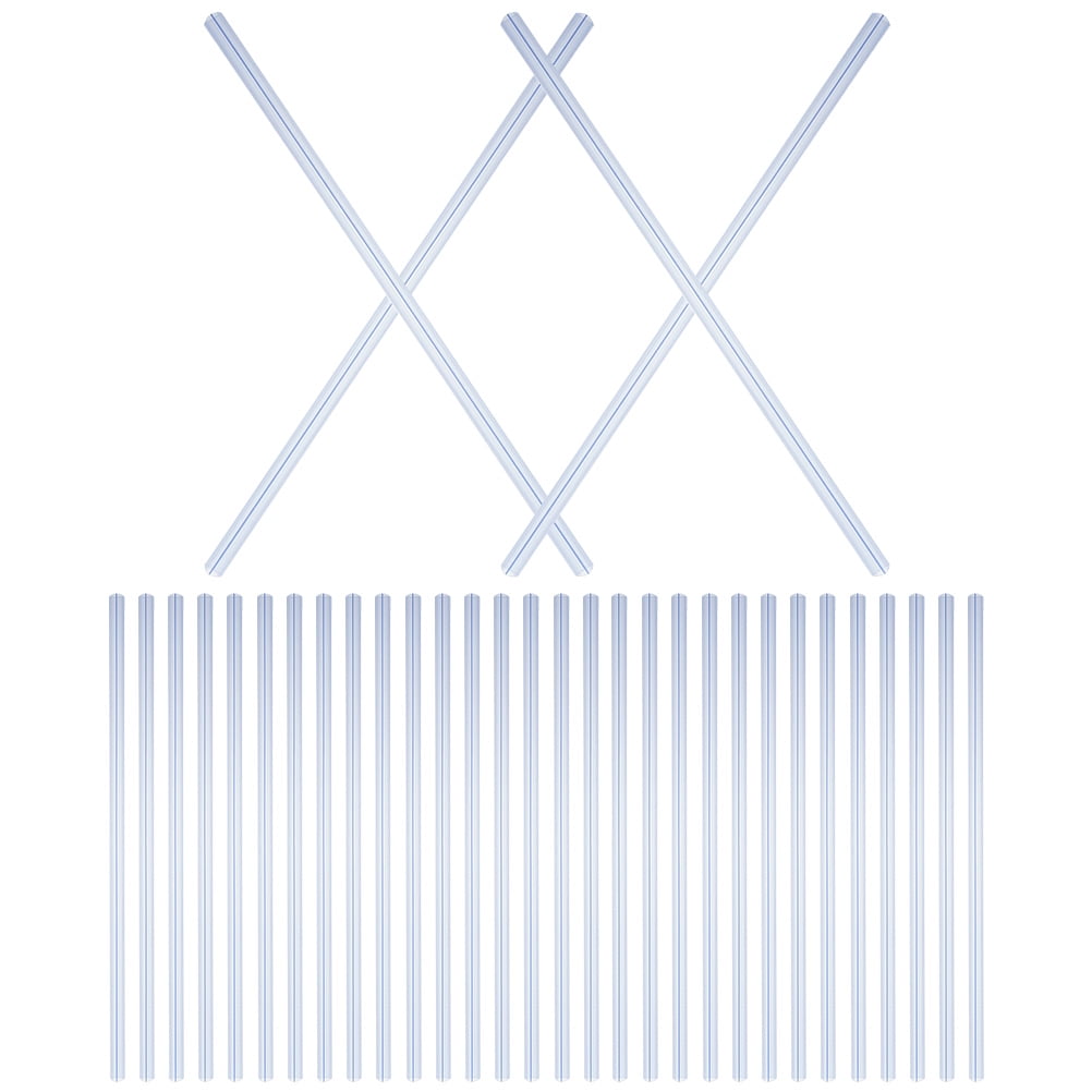 40 Pcs File Folder Lever Clip Book Cases Pole Binder Abs - Walmart.com