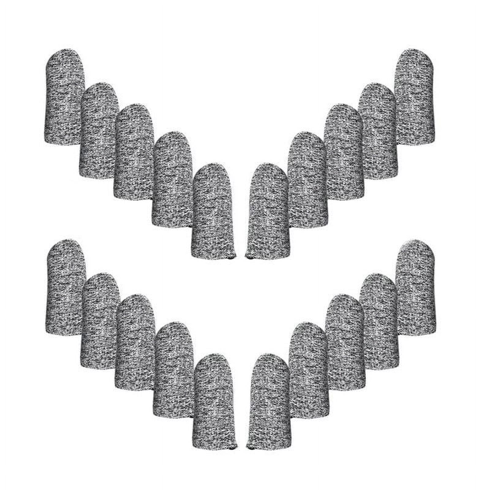 40 Pcs Finger Cots Cut Resistant Protector Anti-Cut Fingertips Finger ...