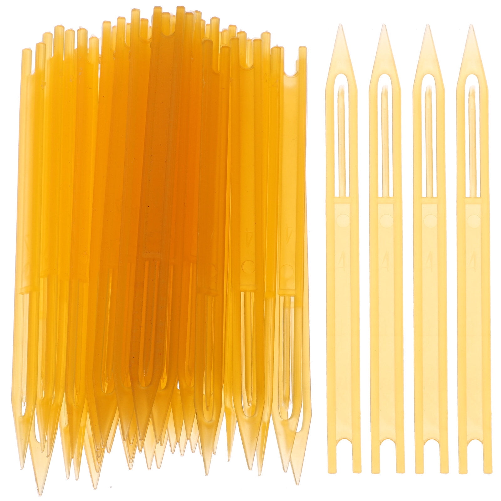 ifundom 40pcs Cylindrical Net Mending Shuttles for Fishing Nets Khaki ...