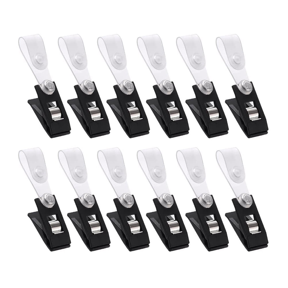 40 Pcs Flag Yard Banner Clips Garden Anti-wind Banners Fixing Stoppers ...