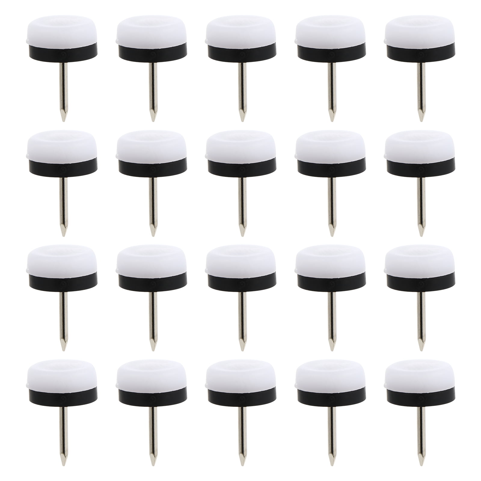 40 Pcs Foot Spikes with Pads Couch Anti-Sliding Glide Pads Furniture ...