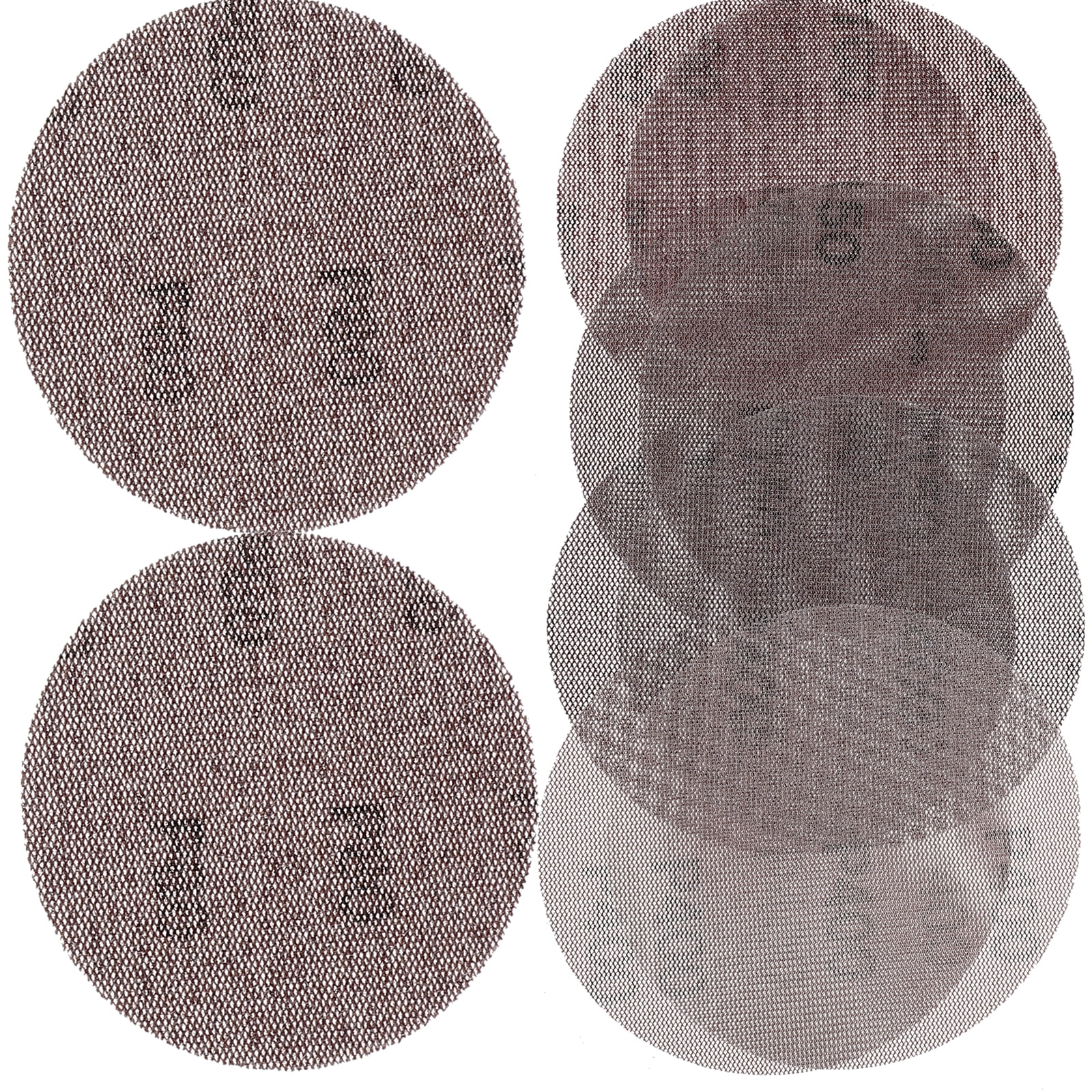 40 Pcs Grinding and Polishing Sandpaper Dry Sandpapers Sanding Pads Oil ...