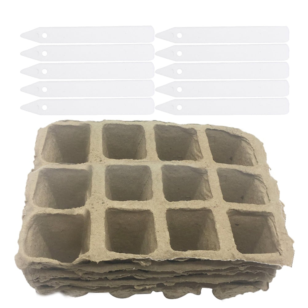 40 Pcs Growing Trays Multiple Job Plant Germination Tray Garden ...