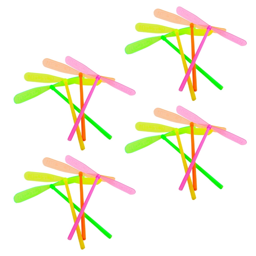 40 Pcs Hand Push Bamboo Dragonfly Girl Toys Gifts Kids Toys Kids Party ...