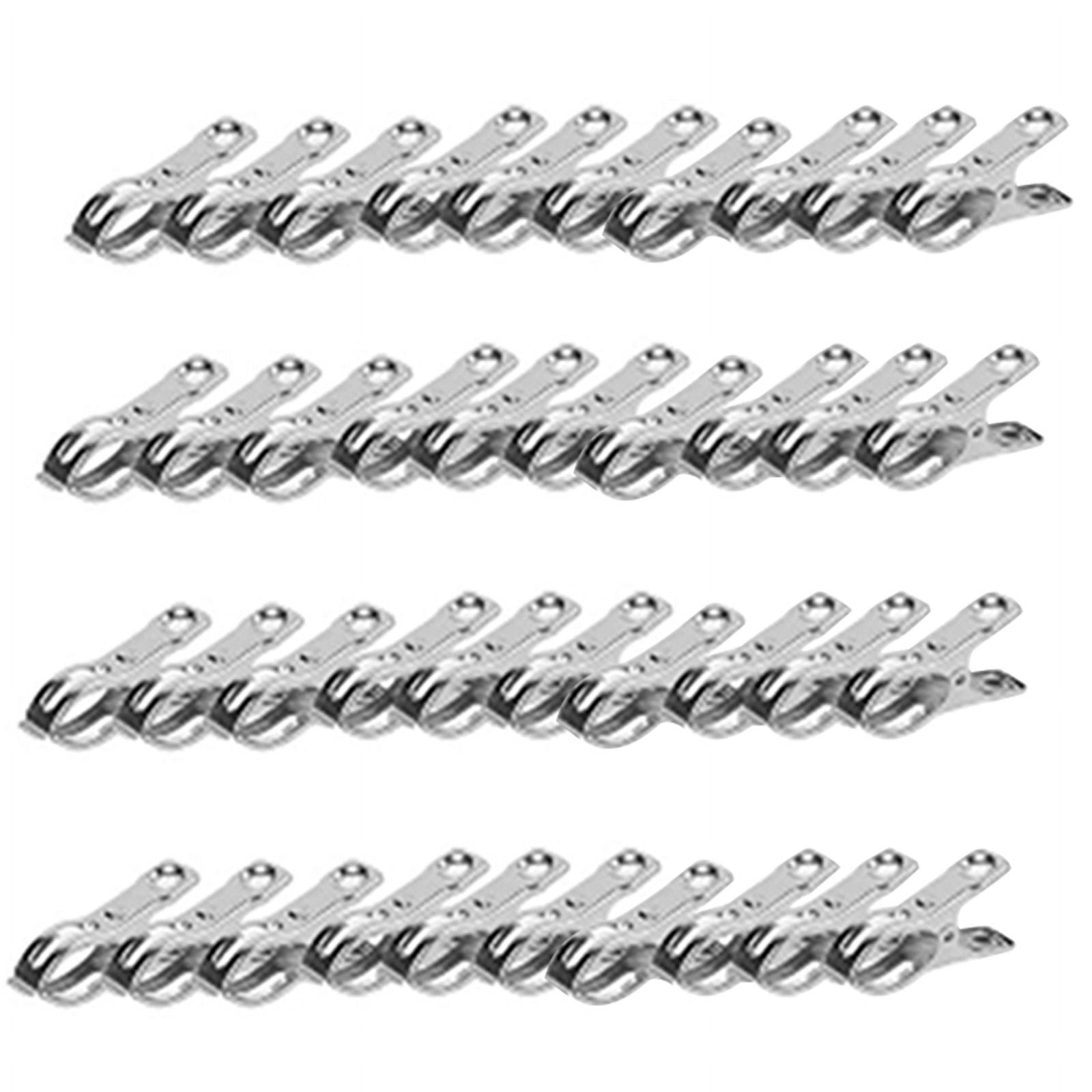 40 Pcs Heavy-Duty Stainless Steel Garden Clips for Assorted Greenhouse ...