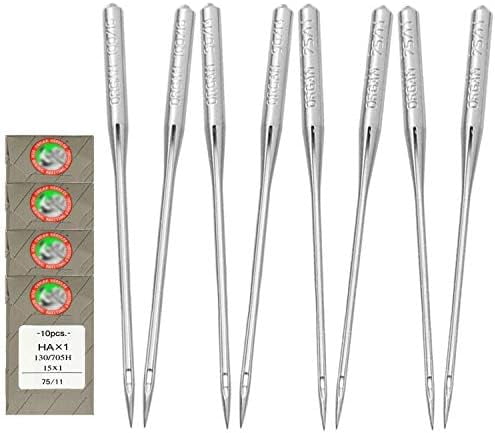 40 Pcs Home Sewing Machine Needles Size 75/11, 90/14, 100/16, Universal ...