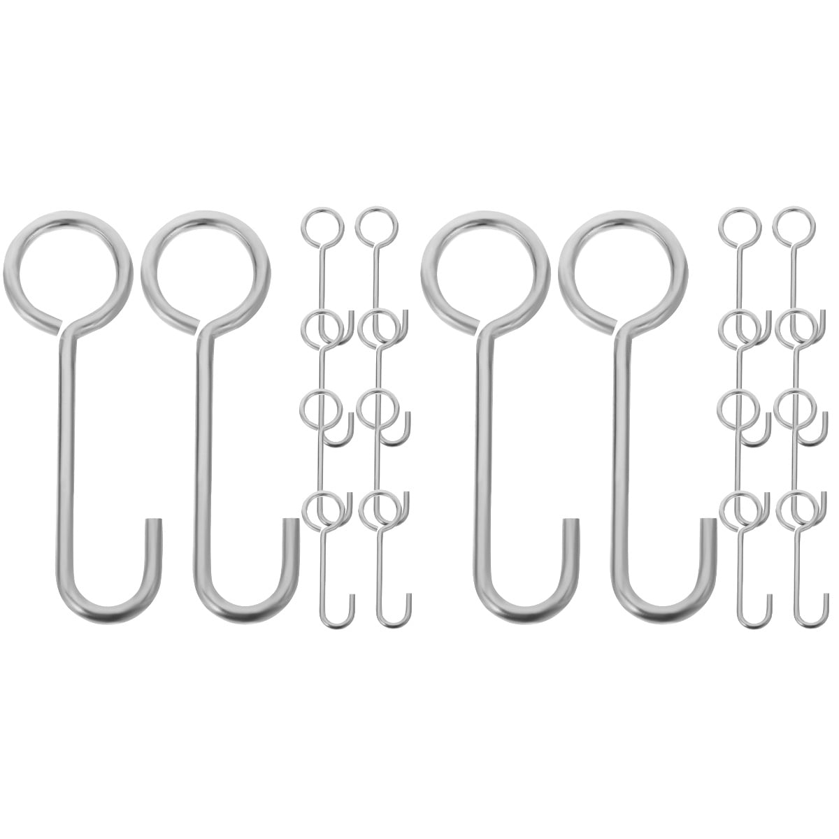 40 Pcs Hooks for Hanging Bathroom Cleaning Tools Floor Drain Grate ...
