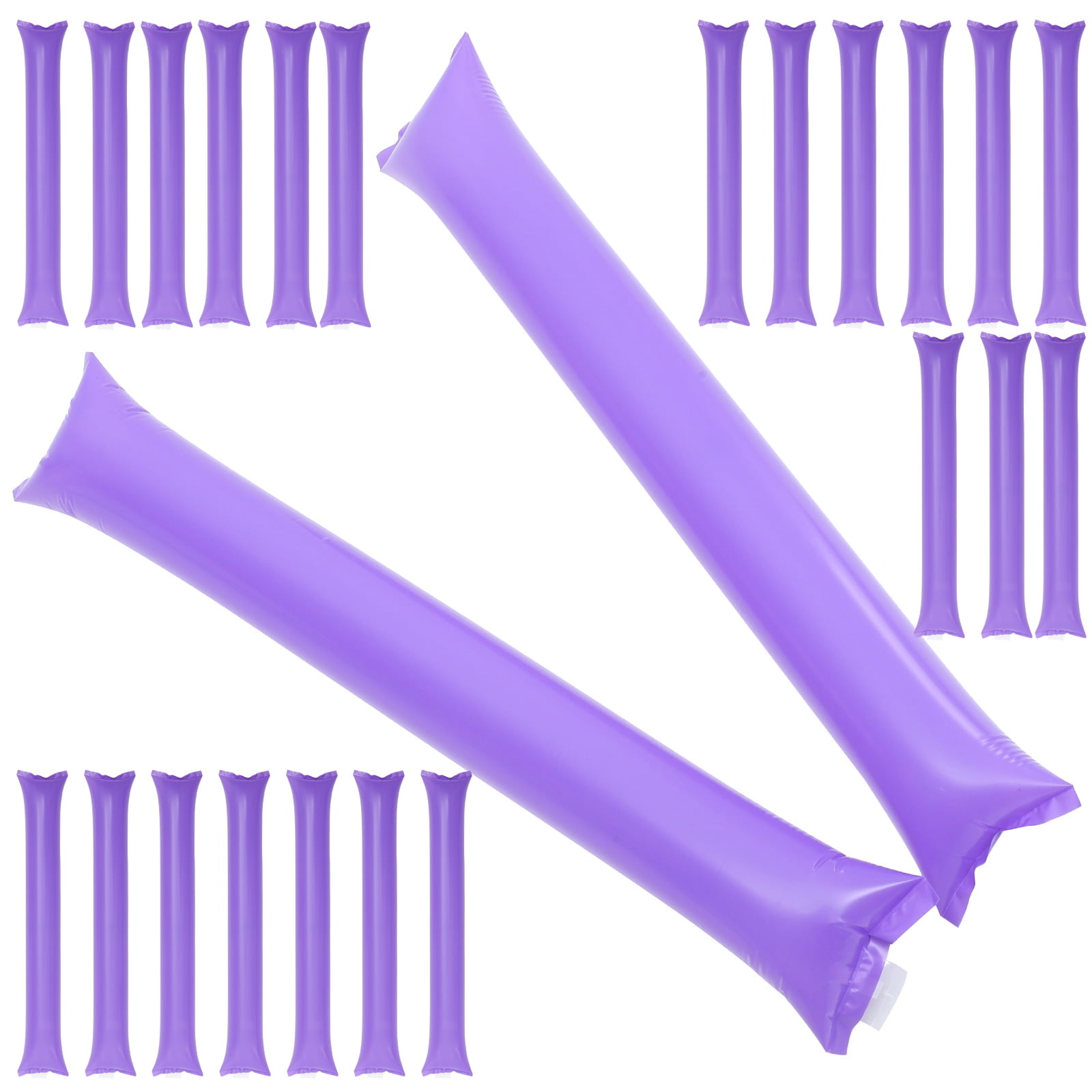 40 Pcs Inflatable Stick Sport Cheer Sticks Noisemakers Purple Pe ...
