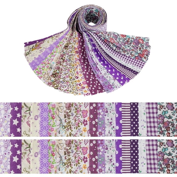 40 Pcs Jelly Roll Fabric Strips for Quilting Sewing-2.6 Inch Precut ...