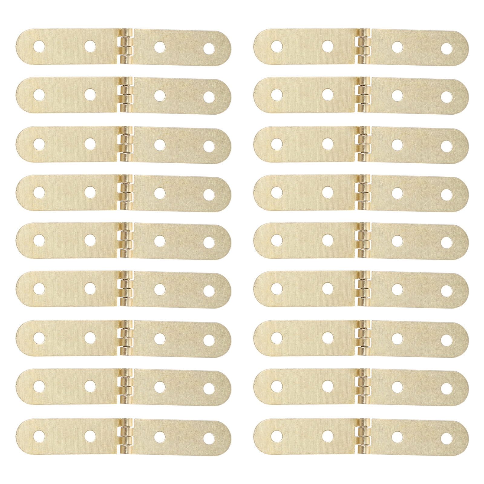 40 Pcs Jewelry Box Hinge Chest Hinges Small Decorative Metal Trim ...