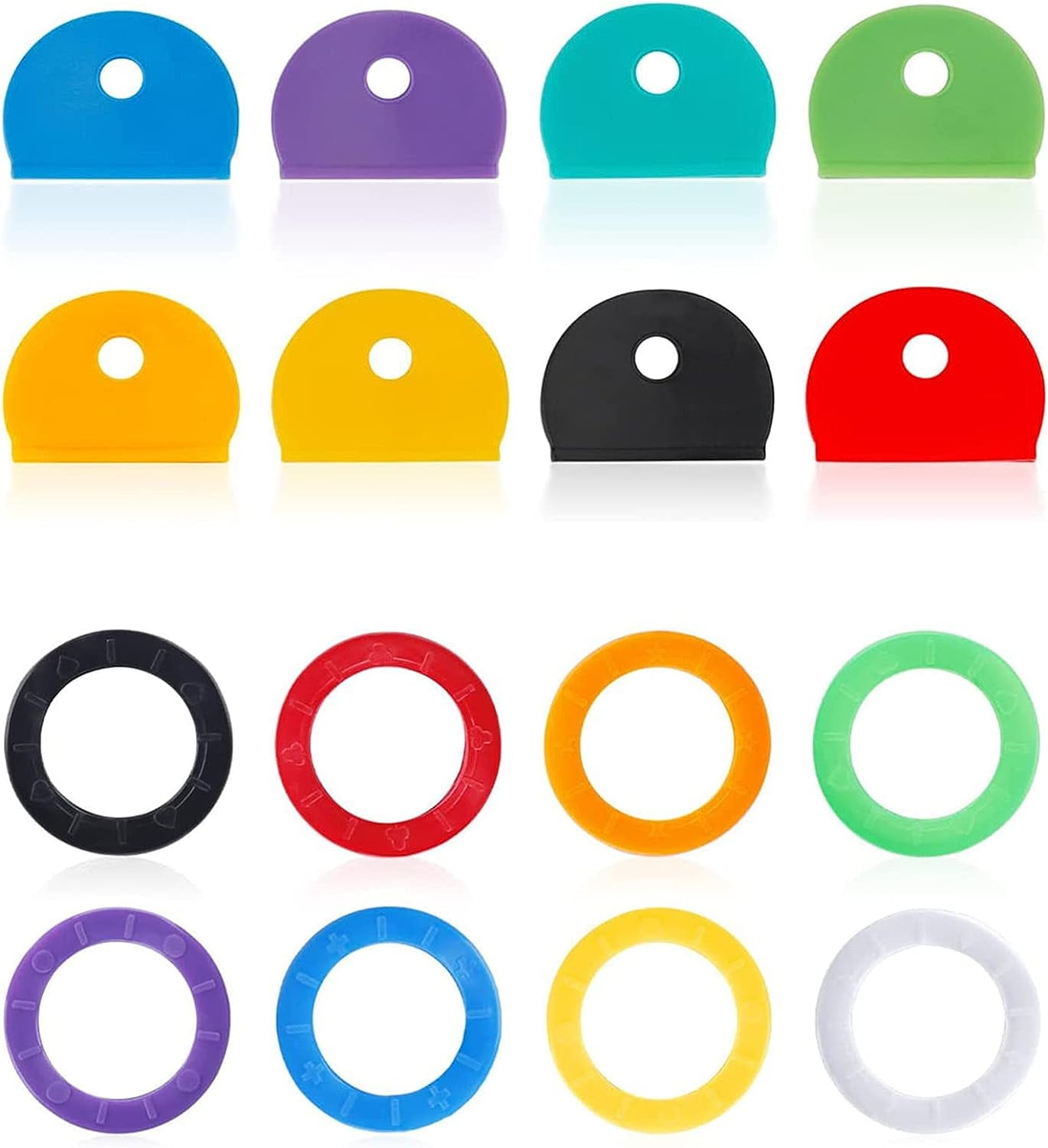 40 Pcs Key Colour Caps, Key Covers, Key Covers Caps, Key Covers Caps ...