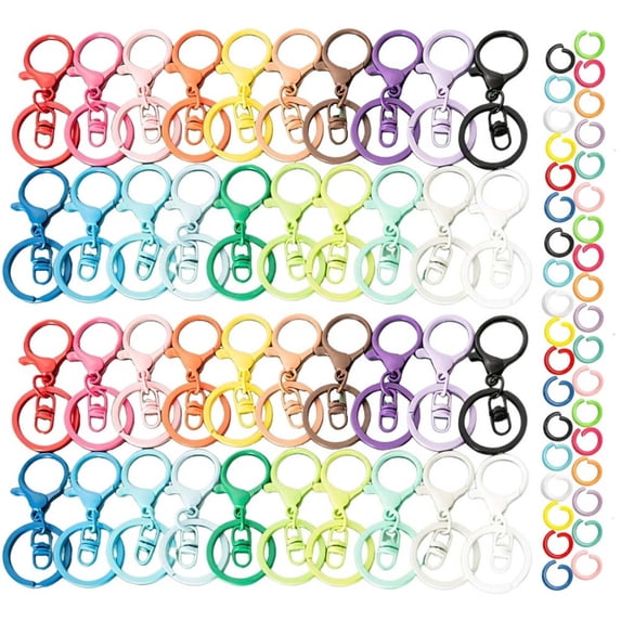40 Pcs Lobster Claw Clasps Keychain for Jewelry Making,Metal Lobster ...