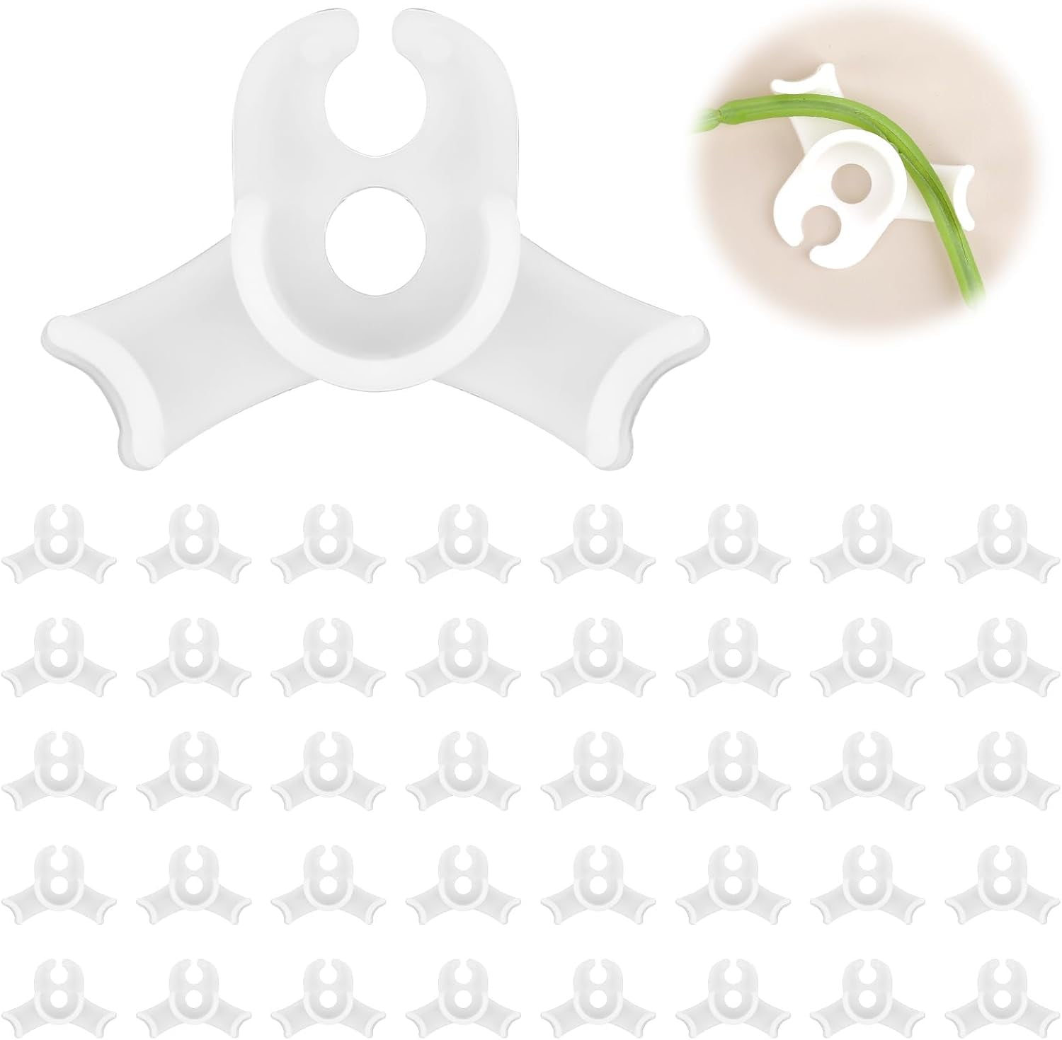 40 Pcs Low Stress Plant Training Clips, 90 Degrees Low Stress Training ...