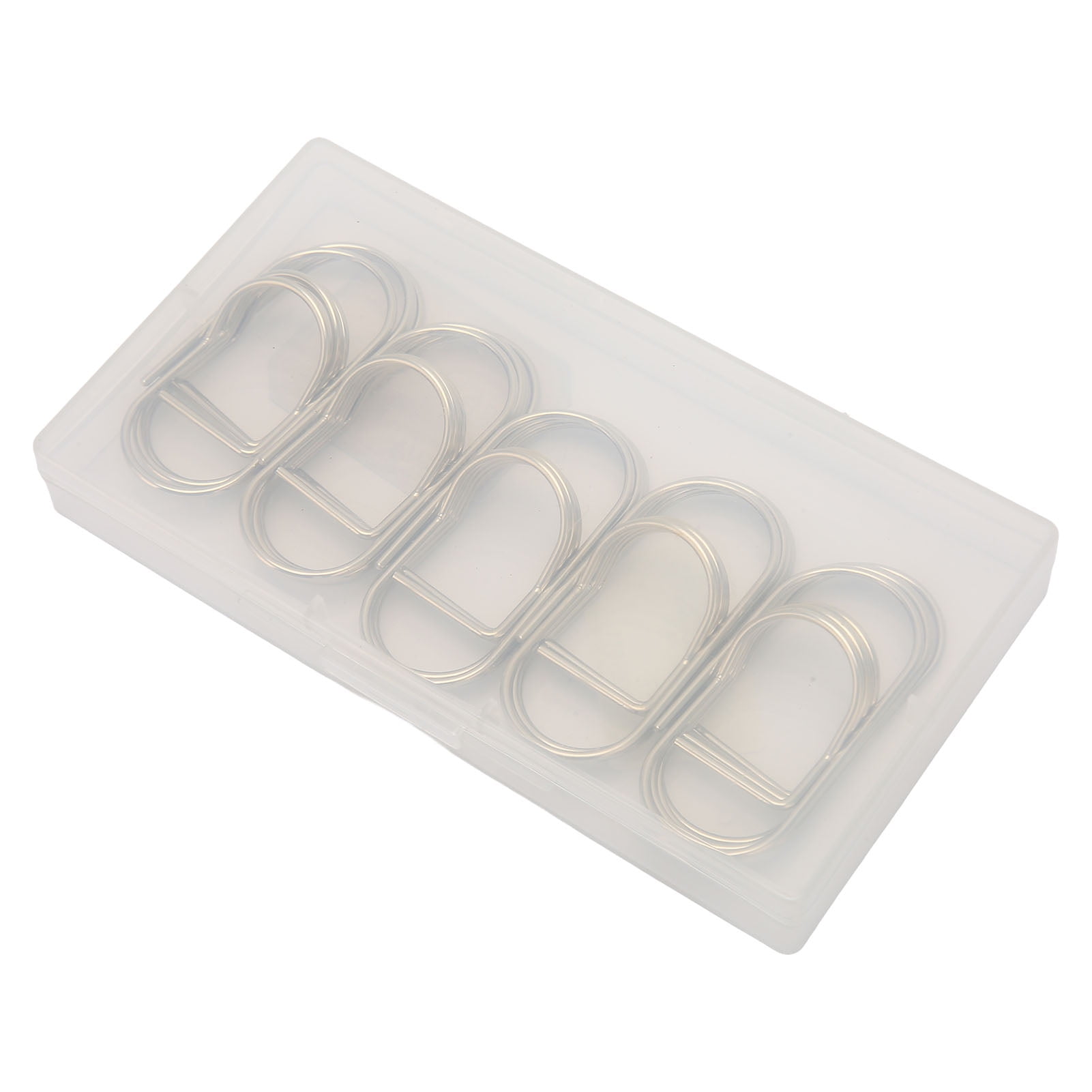 40 Pcs Metal Pen Clips Silvery Rustproof Multipurpose Pen Holder Clips ...