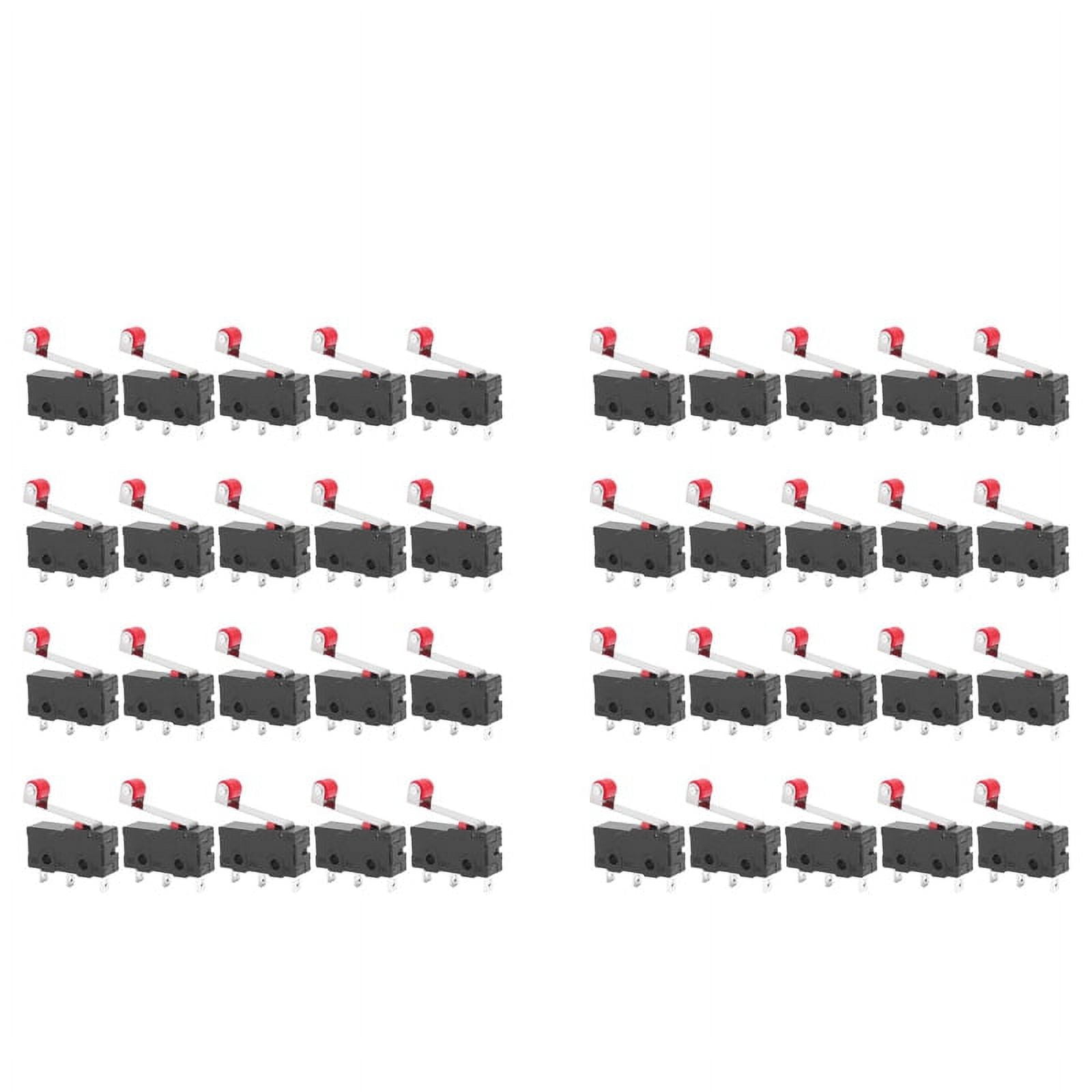 40 Pcs Mini -Limit Switch Roller Lever Arm SPDT Snap Action LOT ...