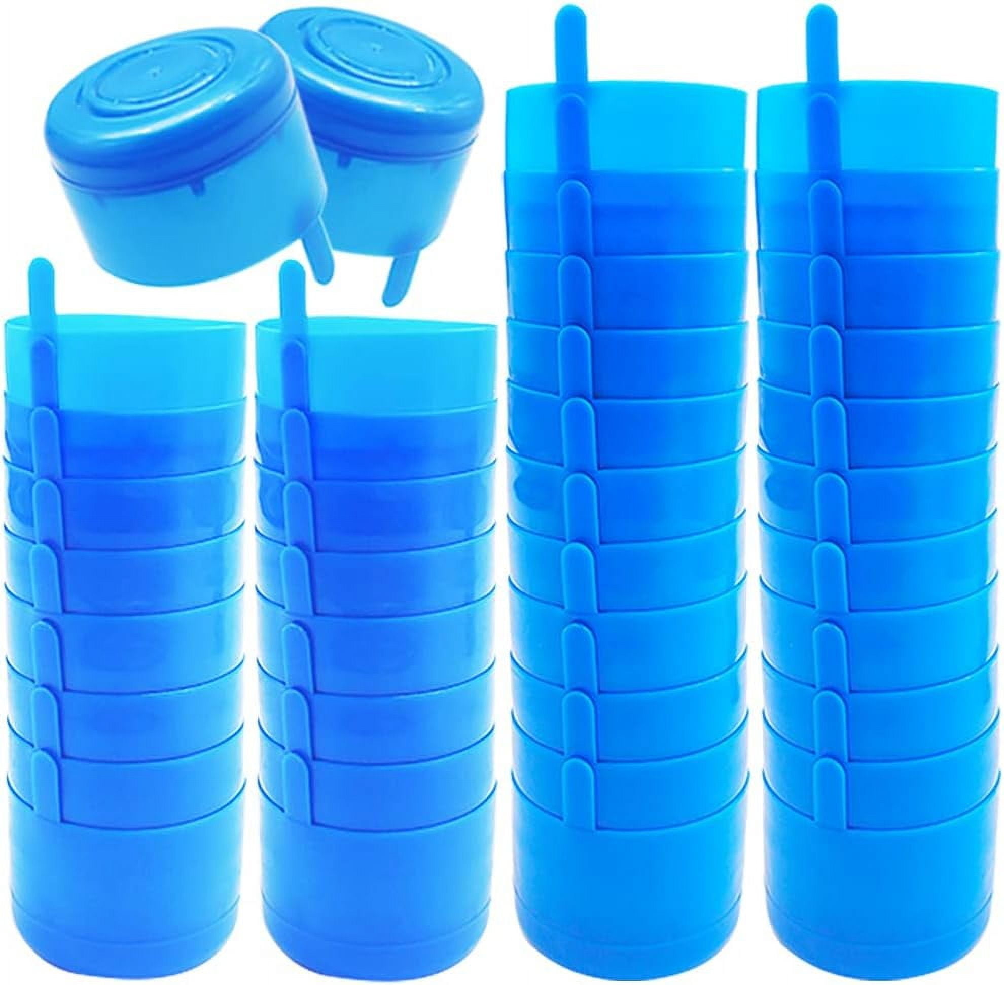 40 Pcs Non Spill Caps,Anti Splash Bottle Caps,Replacement Water Bottle ...