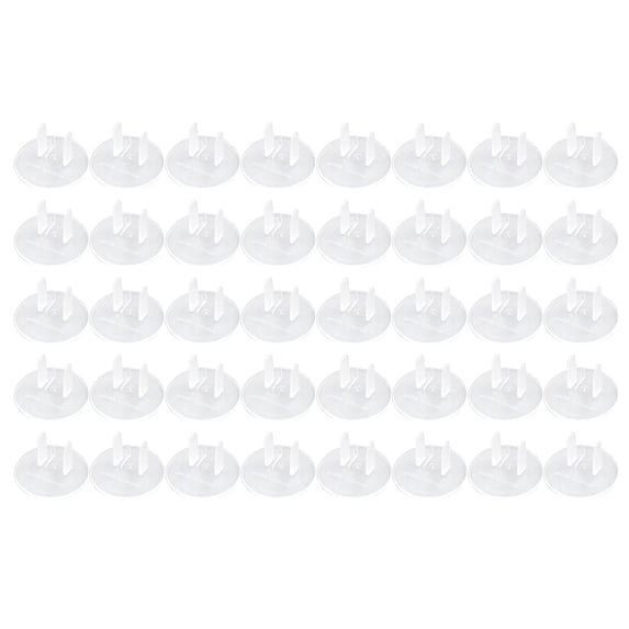 40 Pcs Outlet Covers, Proof Plug Cover Electrical Protector Safety Caps ...
