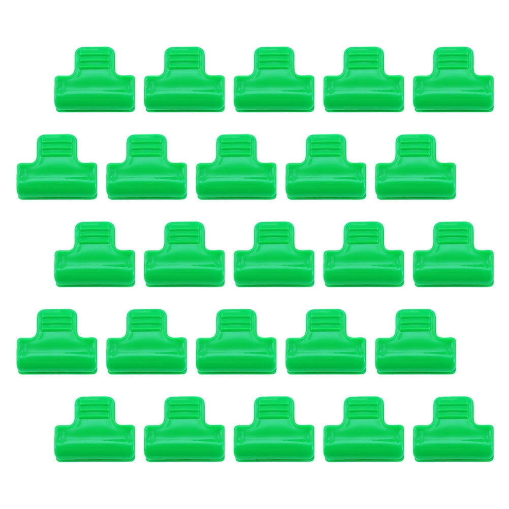 Green Plastic Clips for Clipping Use 40 Pieces Strong Grip Durable PP ...