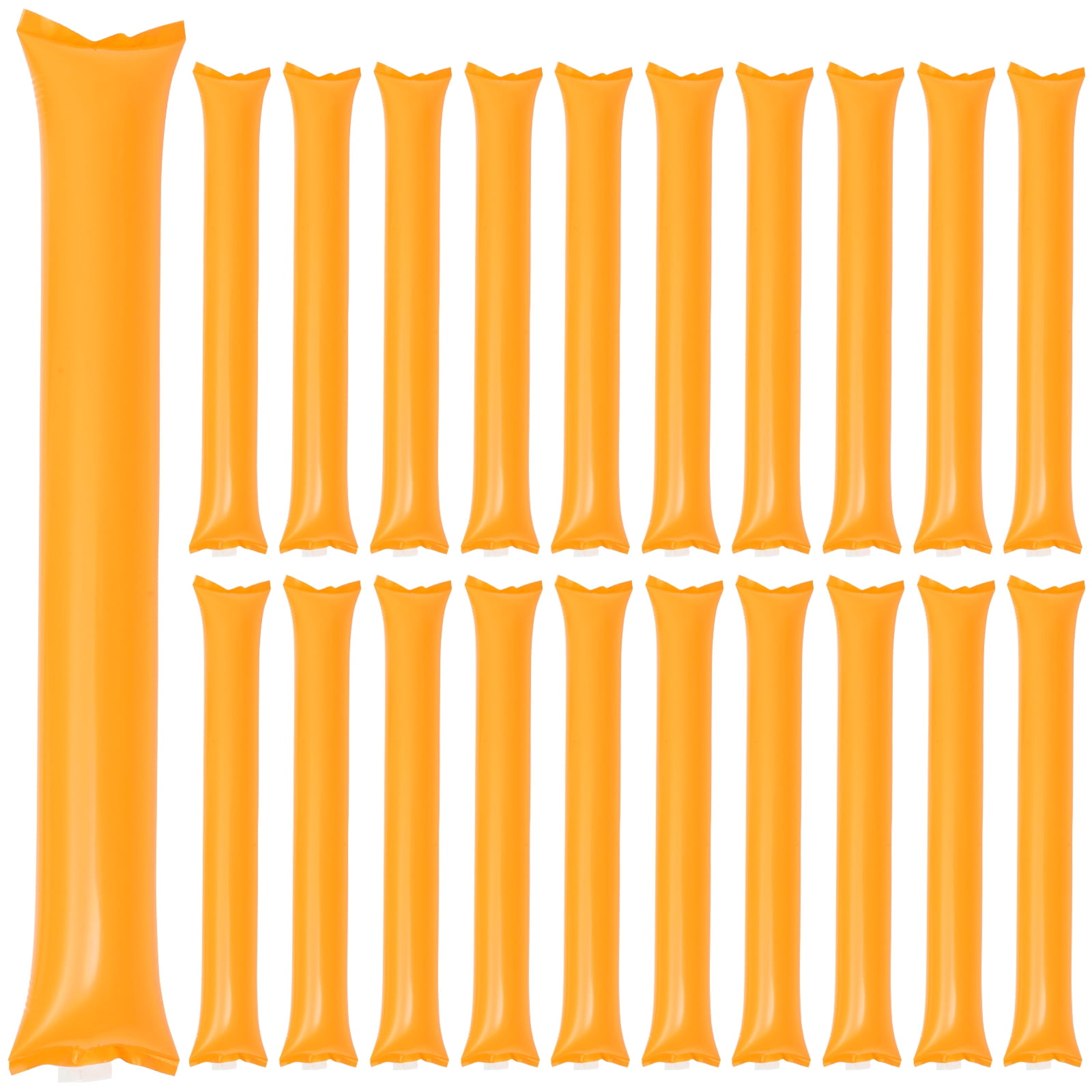 FRCOLOR Inflatable Stick for Party Use Orange PE Material Reusable ...