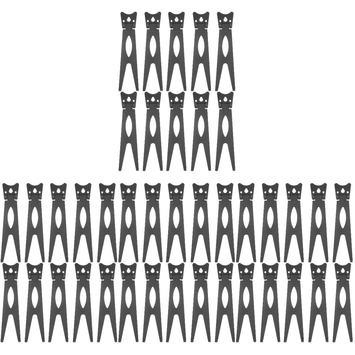 40 Pcs Photo Frame Stand Picture Franes Frames Plate Rotating Display ...
