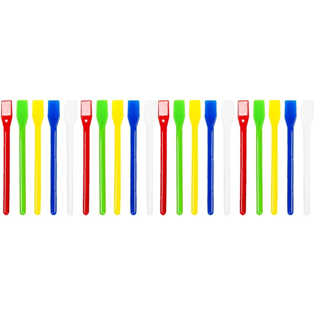 40 Pcs Pigment Palette Stick Stirring Rod for Mixing Paint Mixer ...