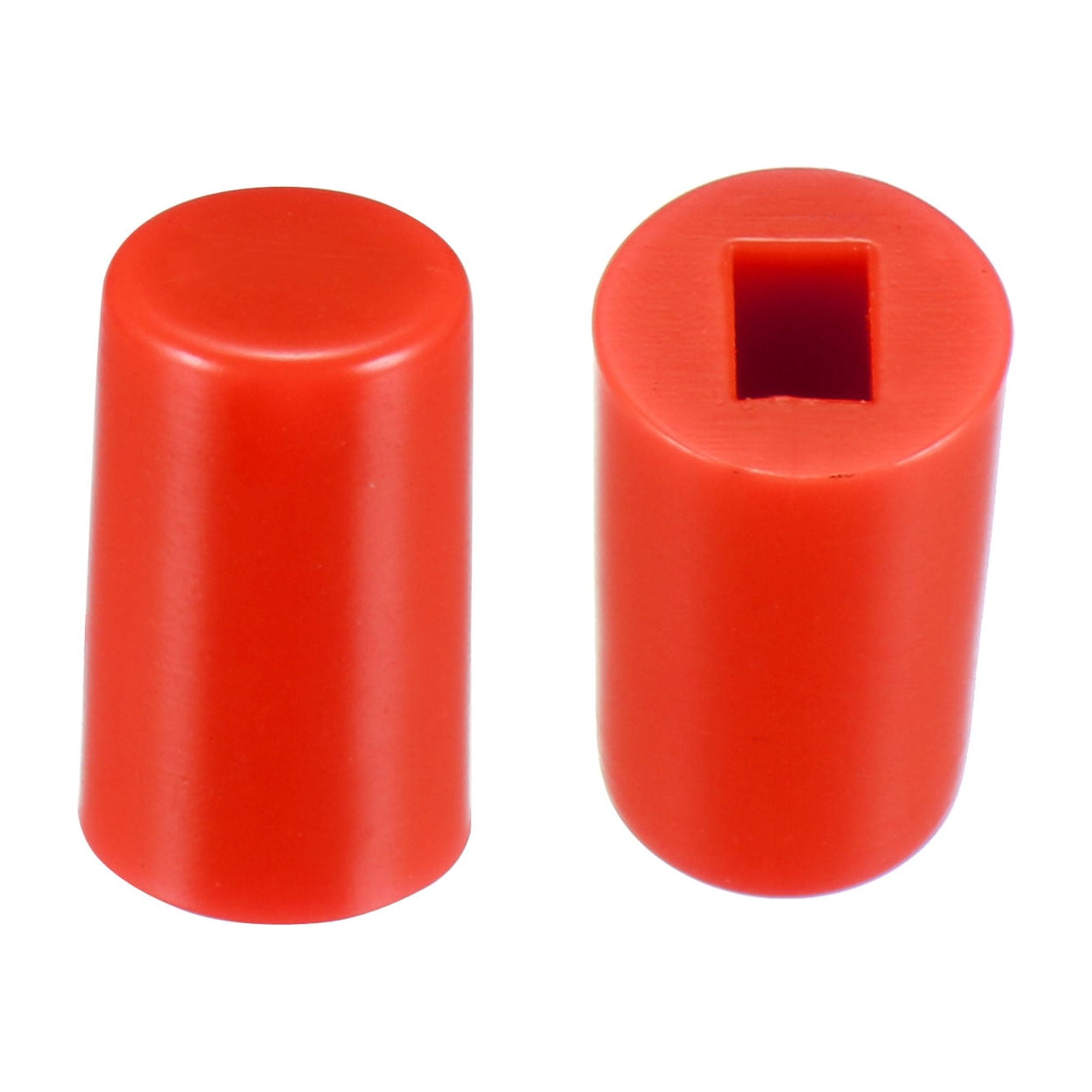 40 Pcs Plastic 6x10mm Latching Pushbutton Tactile Switch Caps Cover ...